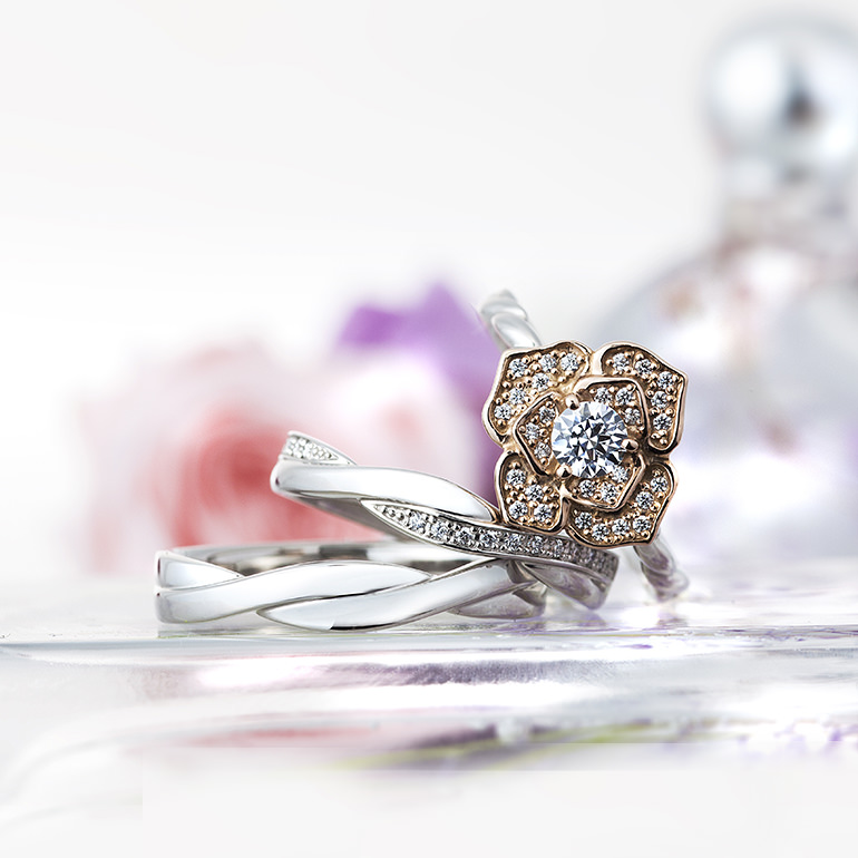 Rose abusolute ローズアブソリュート | ブライダルジュエリー専門 タケウチ・ブライダル 野々市